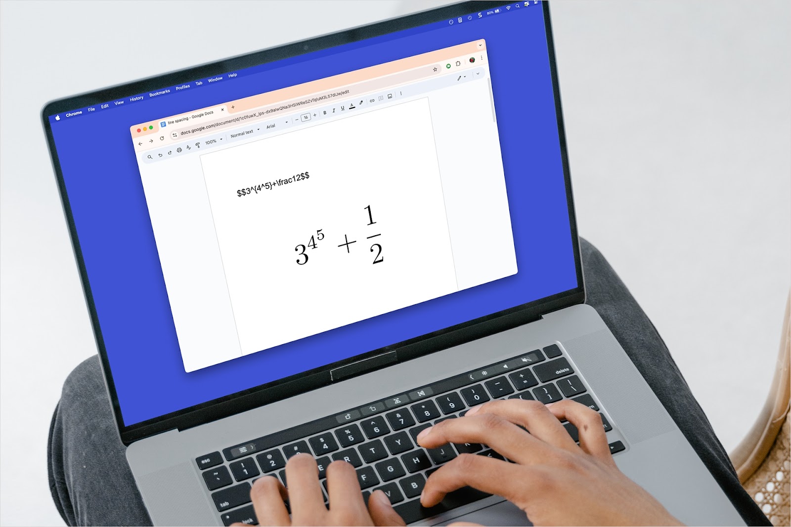 How to insert LaTeX in Google Docs - Plus